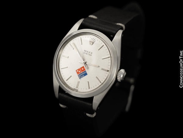 1970 Rolex Oyster Precision Classic Vintage Mens Domino's Pizza Watch ...