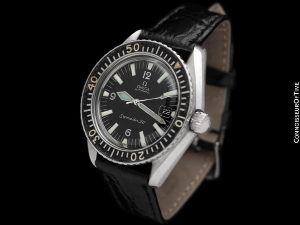 1968 Omega Seamaster 300 Vintage Mens Stainless Steel Divers Watch - R ...