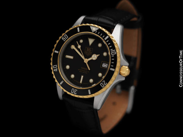 TAG Heuer Professional 1000 Mens Submariner Divers Watch - Stainless S ...
